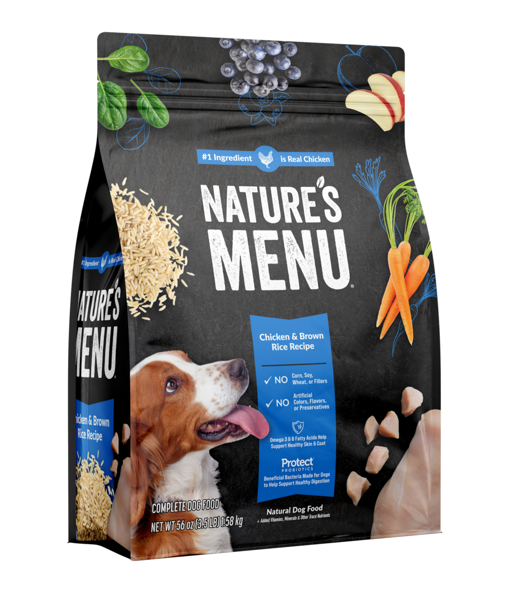 Chicken & Brown Rice | Nature's Menu Pet Food